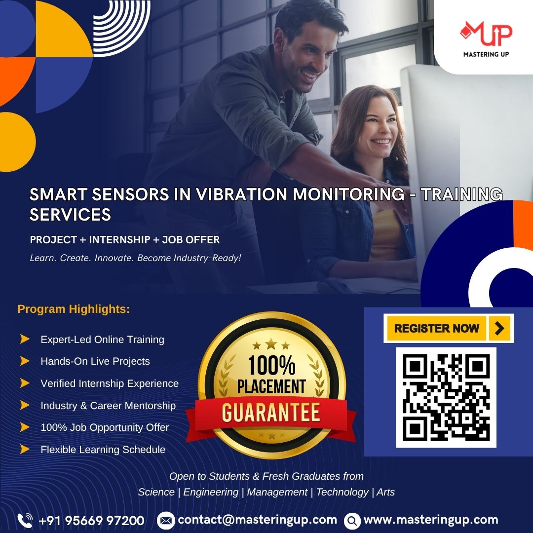 Smart Sensors in Vibration Monitoring - Training Services - Mastering Up
